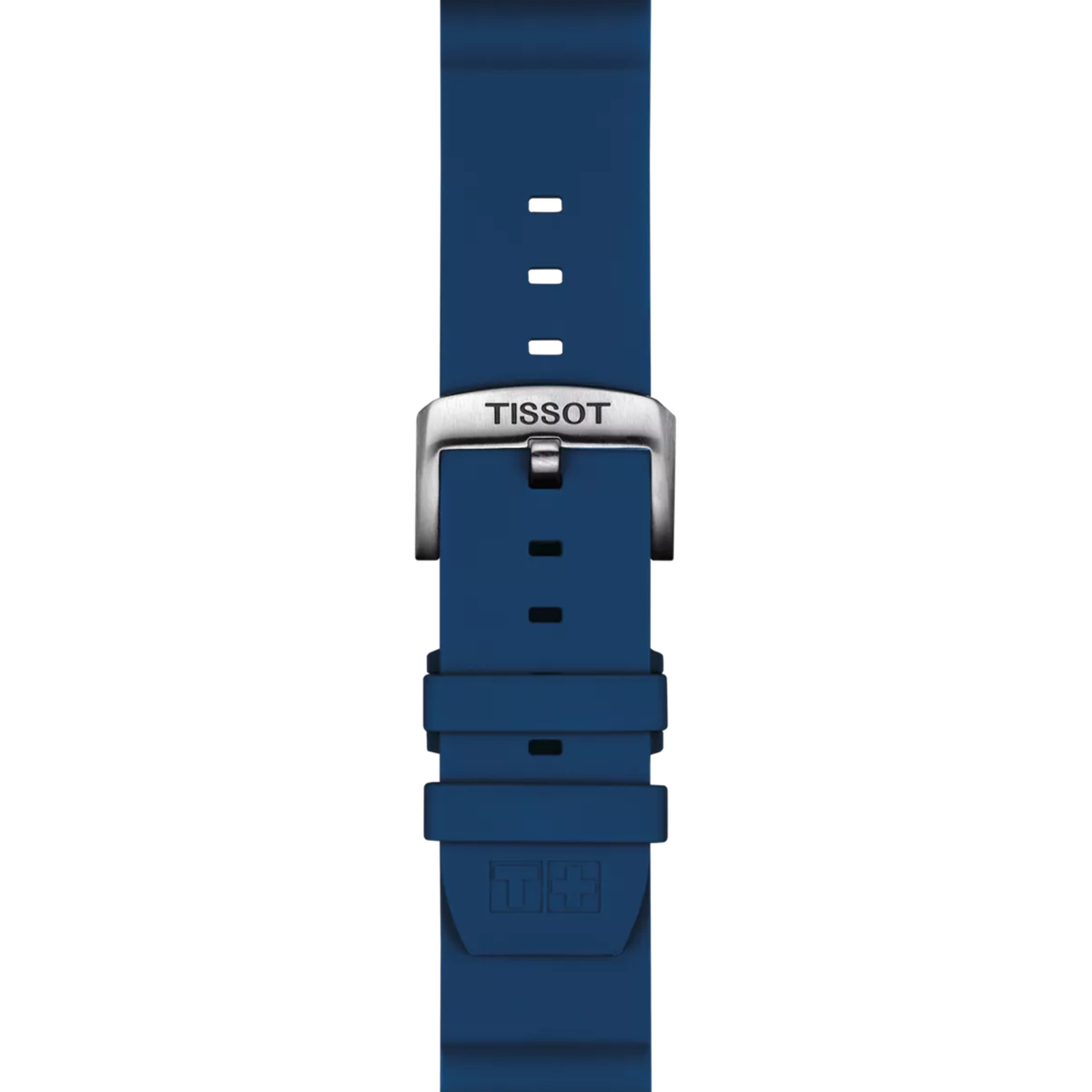 Tissot Official Blue Silicone Strap Lugs 22 mm | Tissot® Official Website