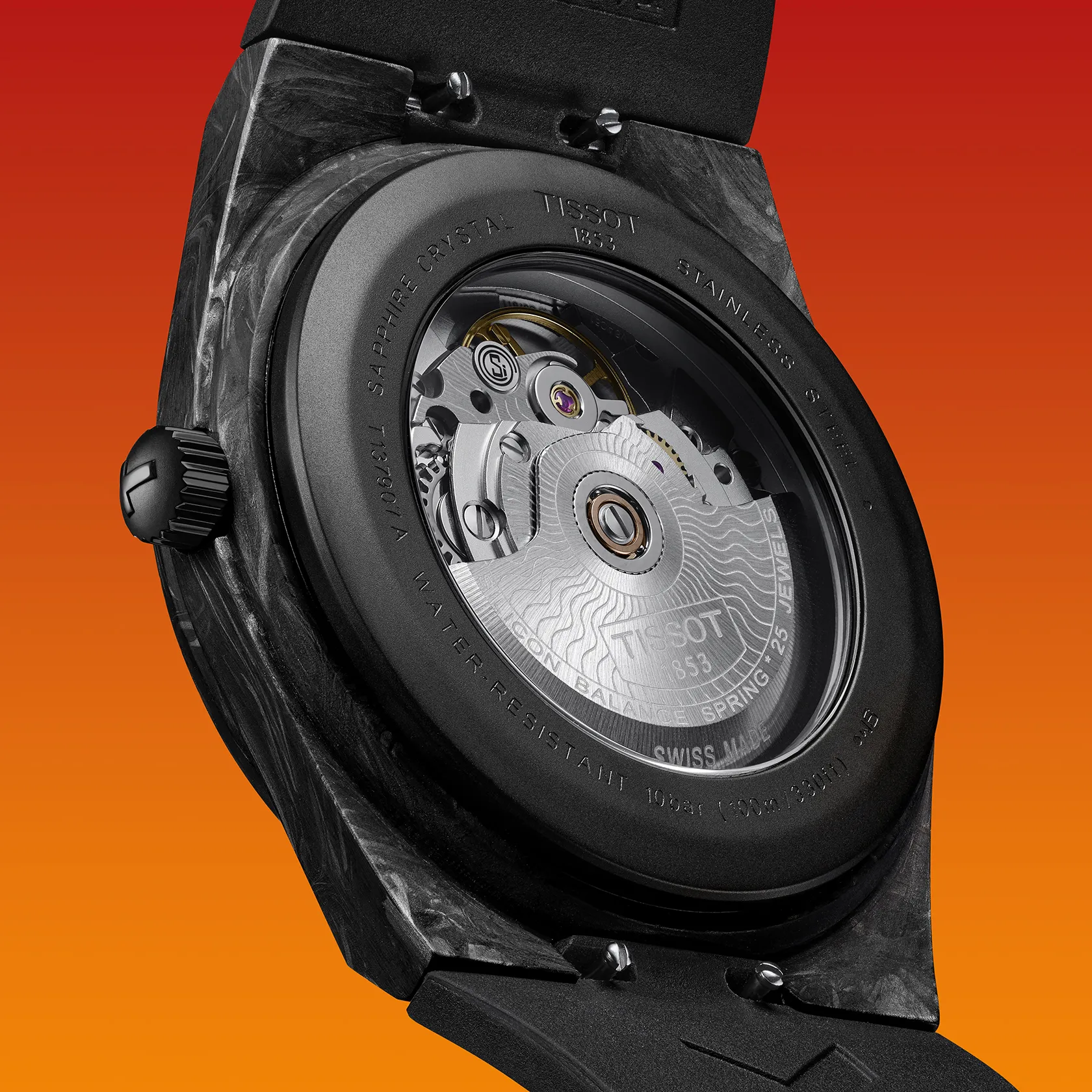 Tissot PRX Carbone 40.5mm | Référence T1379079720100 | Tissot® France